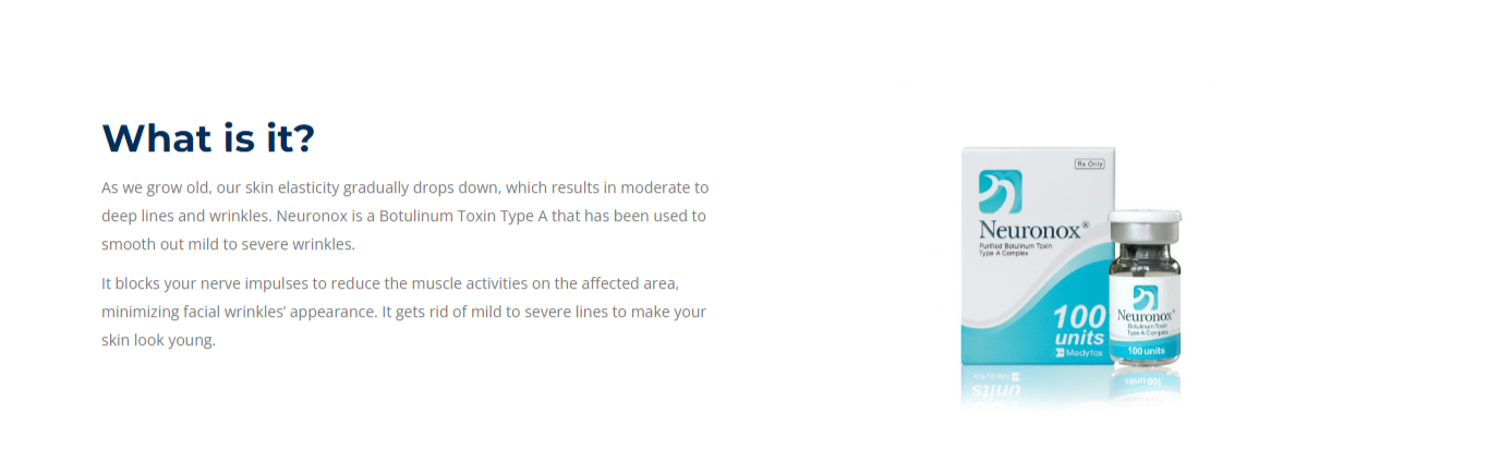 Neuronox - Fillers Korea