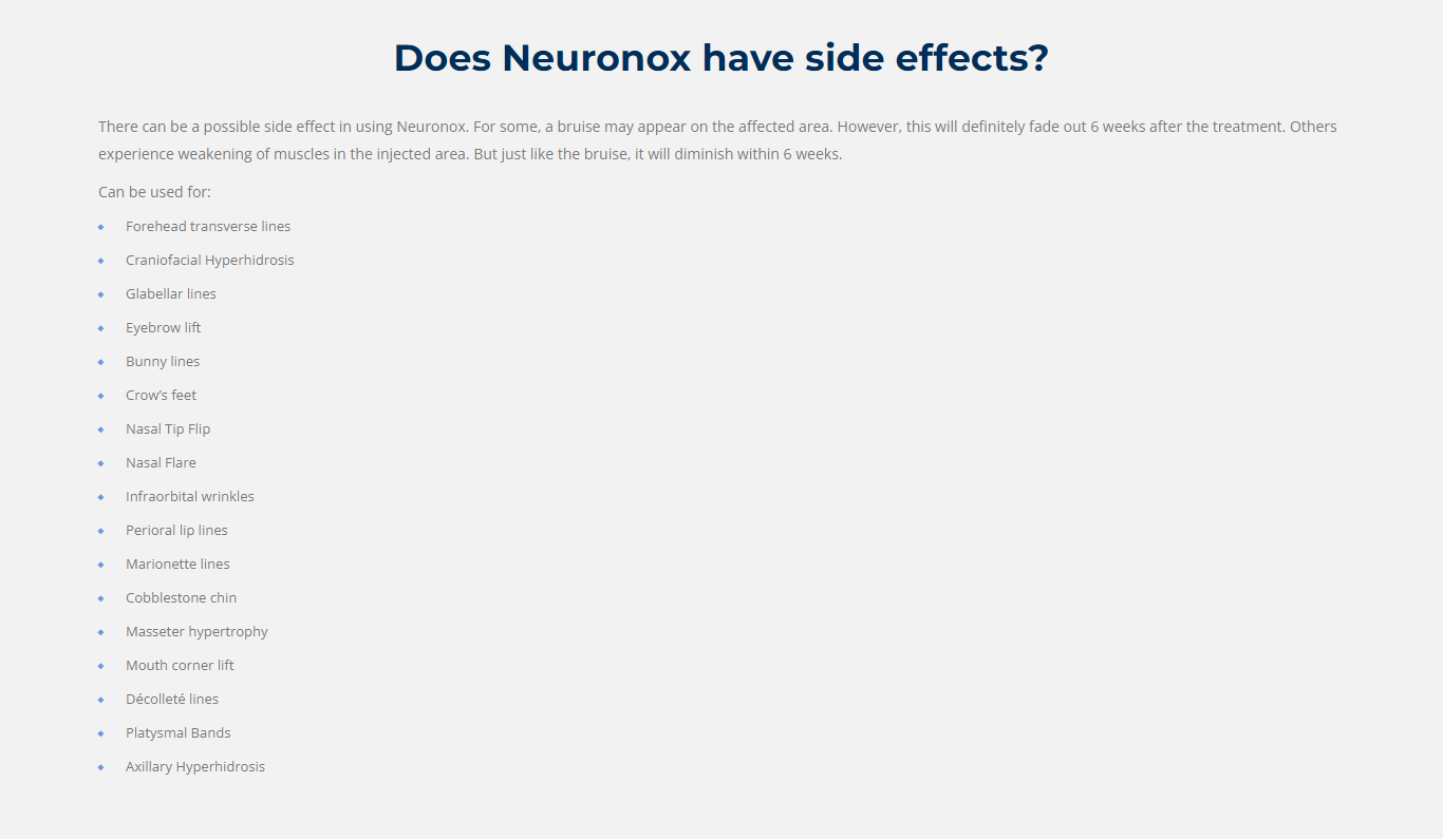 Neuronox - Fillers Korea
